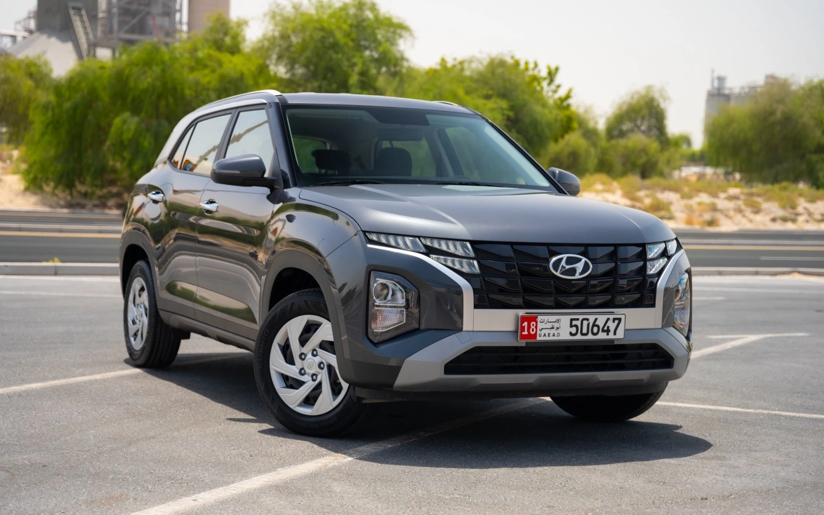 Rent a Hyundai Creta (Grey), 2024 ID-5964, in Abu Dhabi - Evolve