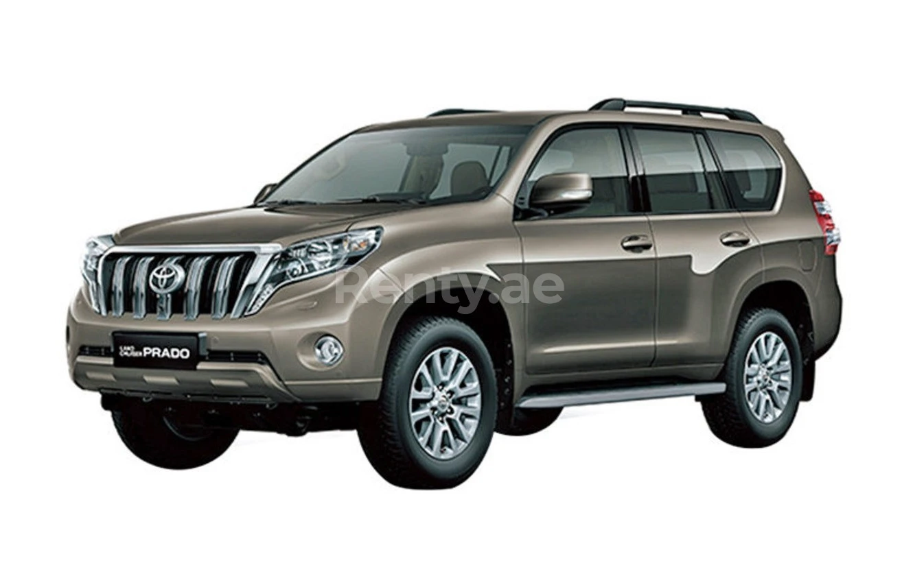 Rent a Toyota Prado (Grey), 2018 ID-2541, in Dubai - Evolve