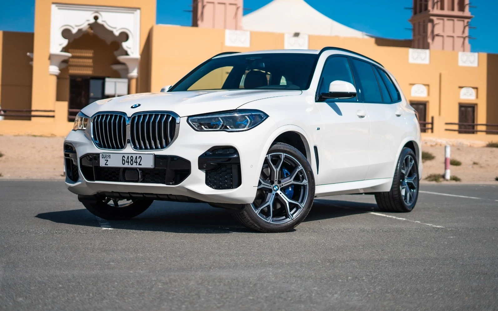 Rent a BMW X5 (White), 2023 ID-5308, in Ras Al Khaimah - Evolve